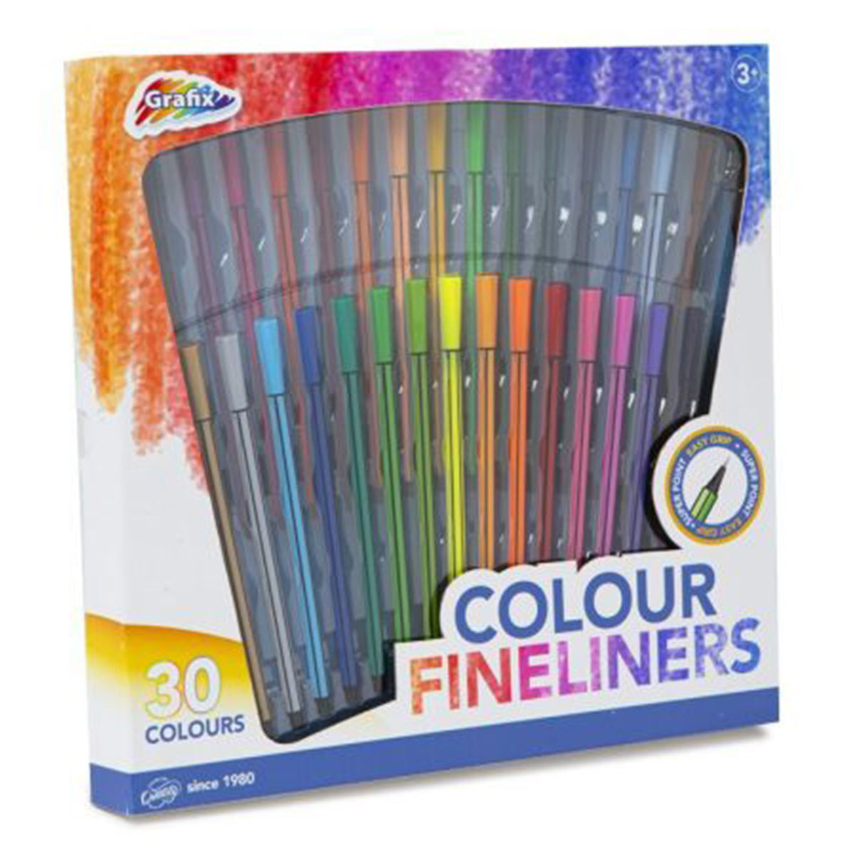 Buy RMS Grafix Colour Fineliners Pens 30 Pack Online in Malaysia ...
