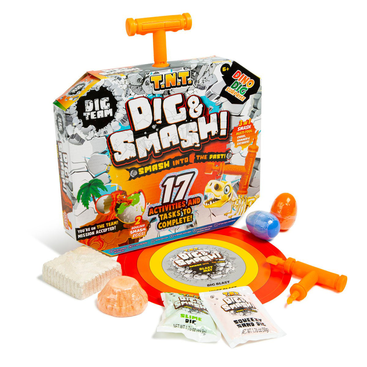 Buy RMS Dig Team Dig & Smash Dino Dig Surprise Playset Online in ...