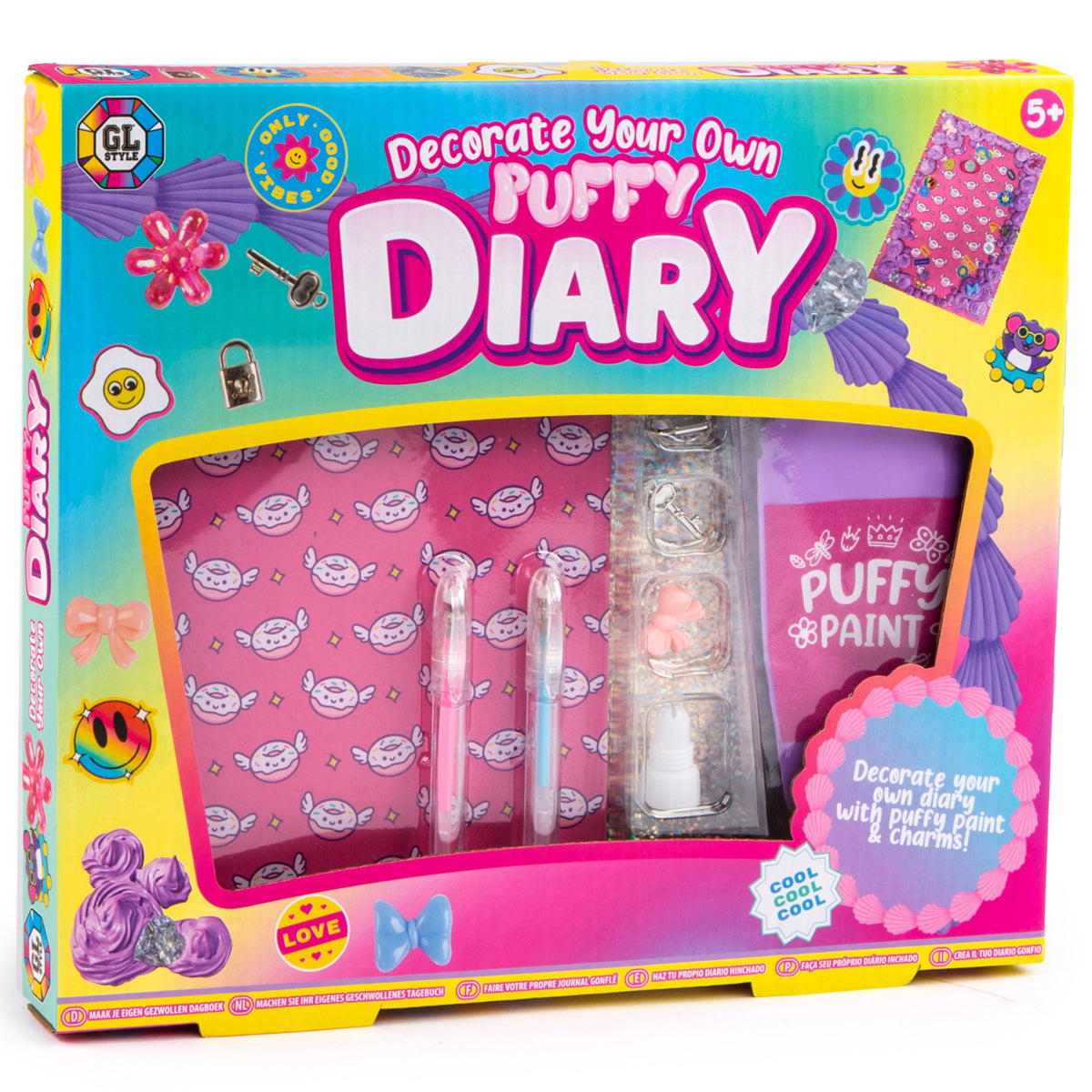 Buy RMS Gl Style Decorate Your Own Puffy Diary Online in Malaysia ...