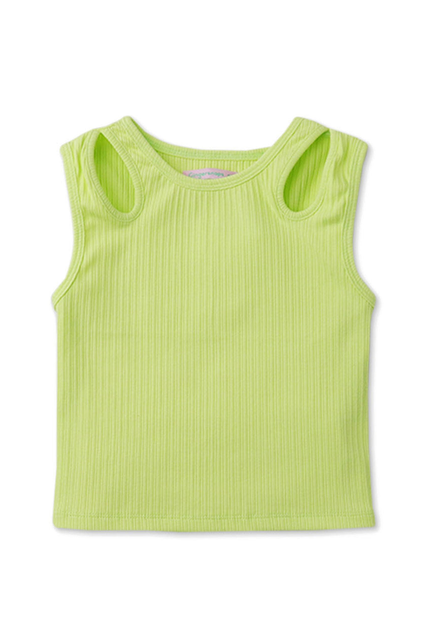 Buy Gingersnaps Double Shoulder Cut-Out Rib Top Online in Malaysia ...