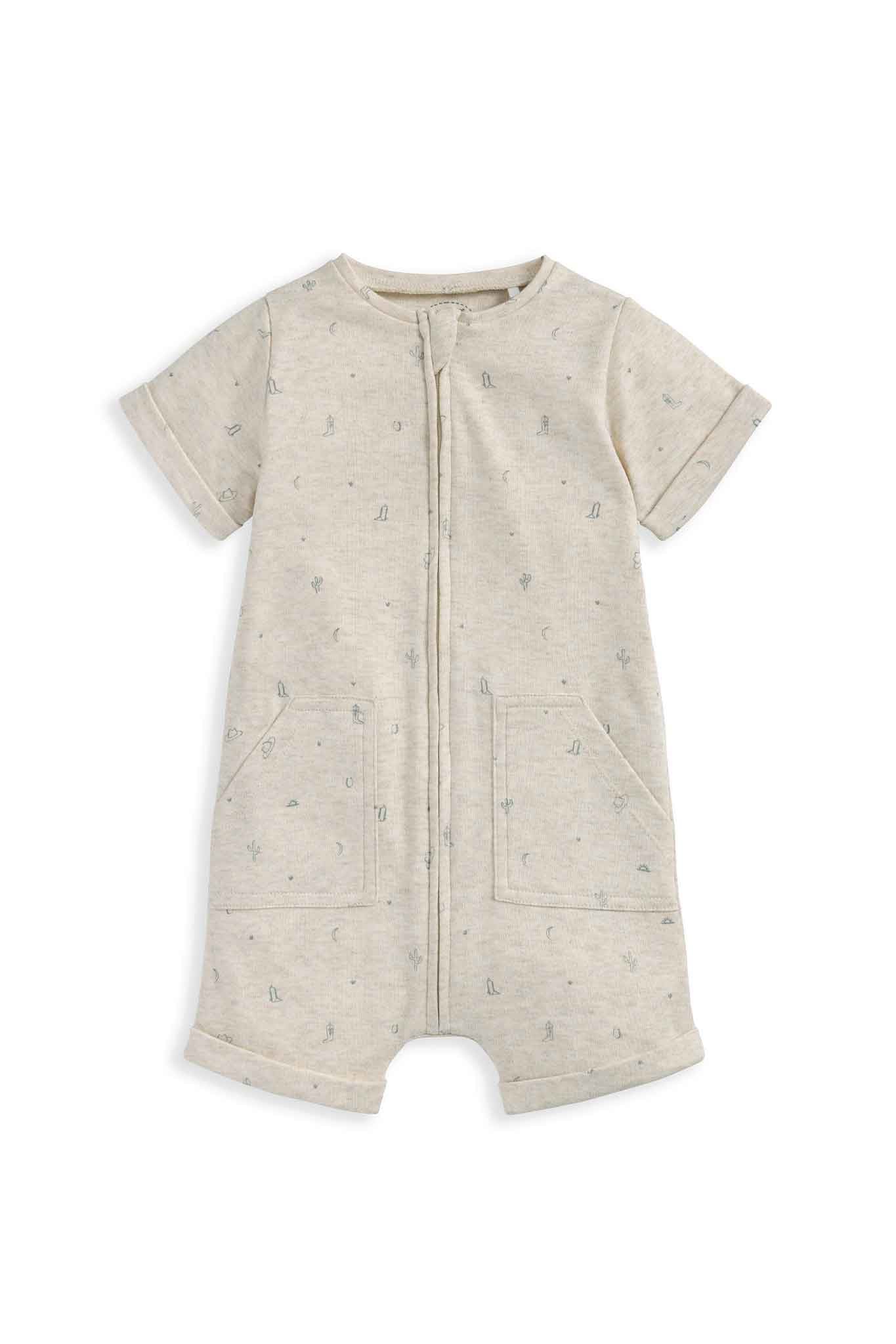 Mamas & Papas Cowboy Print Romper – mothercare malaysia