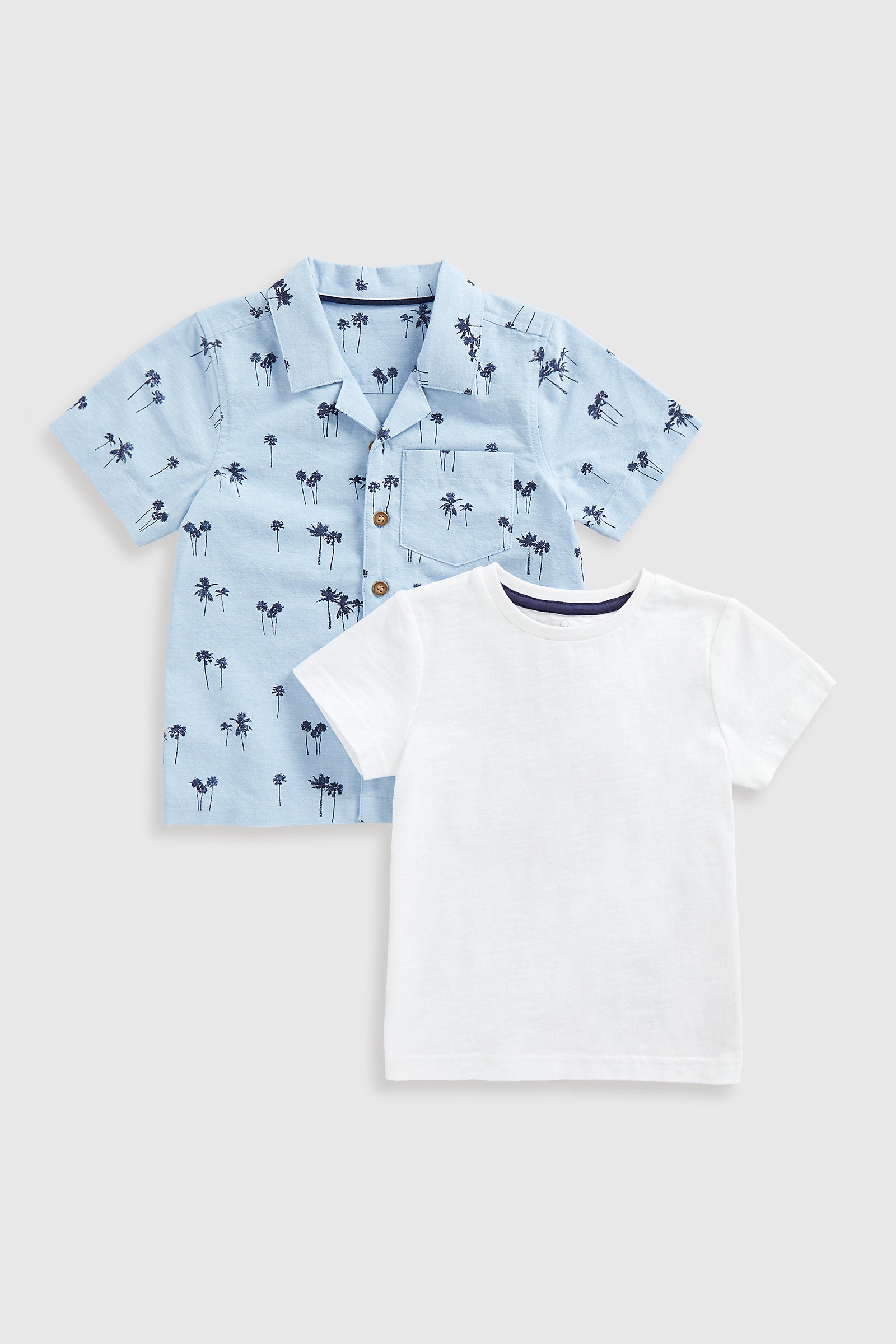 Buy Mothercare Palm Tree Shirt and T-Shirt Set Online in Malaysia ...