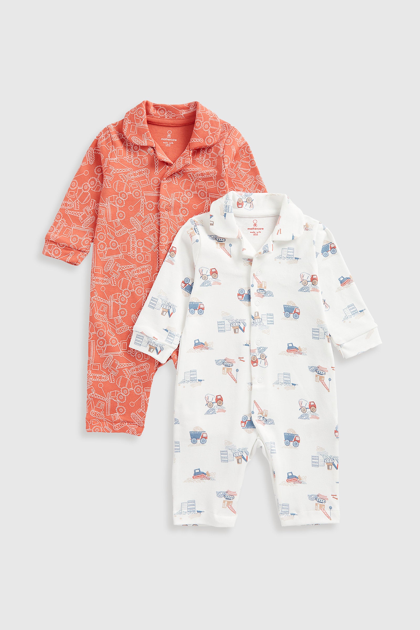 Buy Mothercare Vehicles Pyjamas - 2 Pack Online in Malaysia | Mothercare 👶
